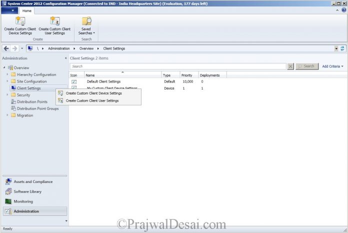 Deploying SCCM 2012 Part 9 – Create and Configure Custom Client Device ...