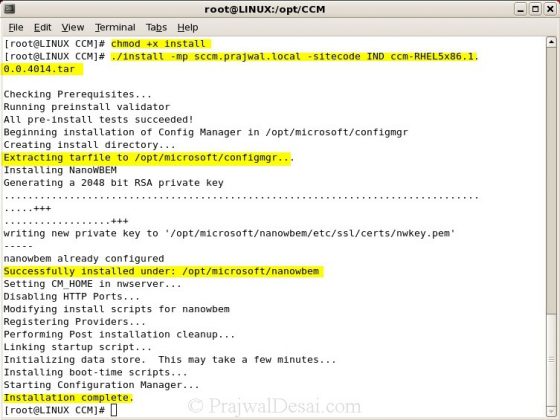 Install SCCM Client Agent On Linux Computers