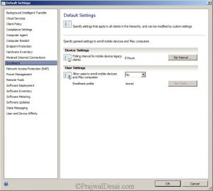 Default Client Settings In SCCM 2012 SP1 Snap10 » Prajwal Desai