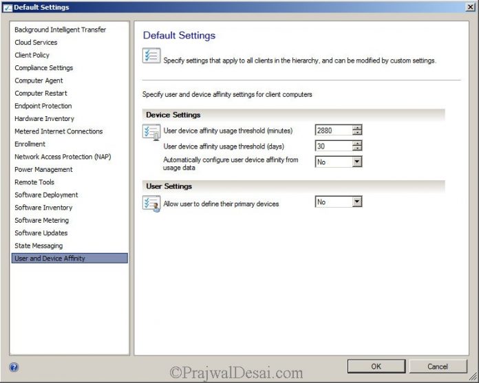 Default Client Settings In SCCM 2012 SP1 Snap19 » Prajwal Desai