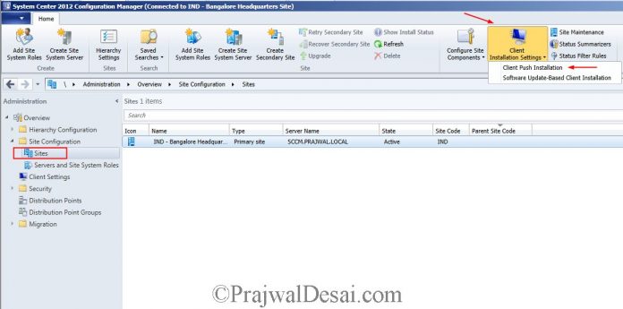 How To Install Configuration Manager Clients By Using Client Push ...