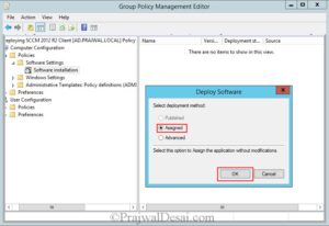 Best Guide to Deploy SCCM Clients Using Group Policy » Prajwal Desai