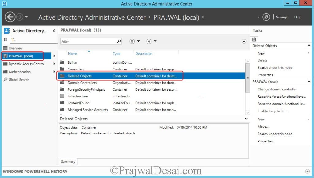 How to Enable and Use Active Directory Recycle Bin