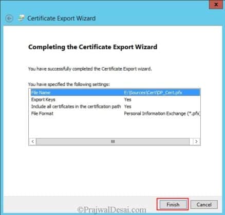 Deploying the Client Certificate for Distribution Points » Prajwal Desai