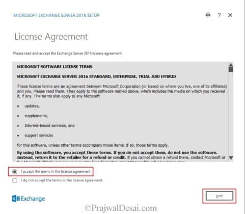 Step by Step Guide to Install Exchange Server 2016