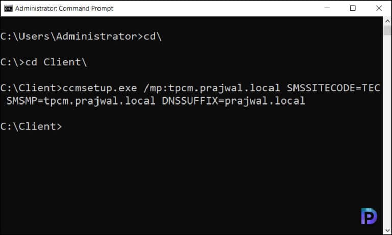 How to Install SCCM Client on Workgroup Computers
