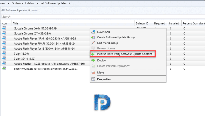 Use Patch Connect Plus to Deploy Third-Party Updates