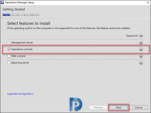 How to Install SCOM Console (Operations Console) » Prajwal Desai
