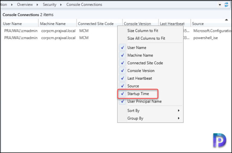 View SCCM Console Connections and Startup Time Performance » Prajwal Desai