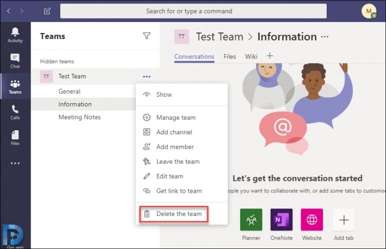 How to Archive or Delete a Team in Microsoft Teams