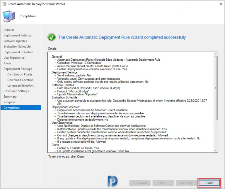 How to Deploy Microsoft Edge Updates using SCCM ADR