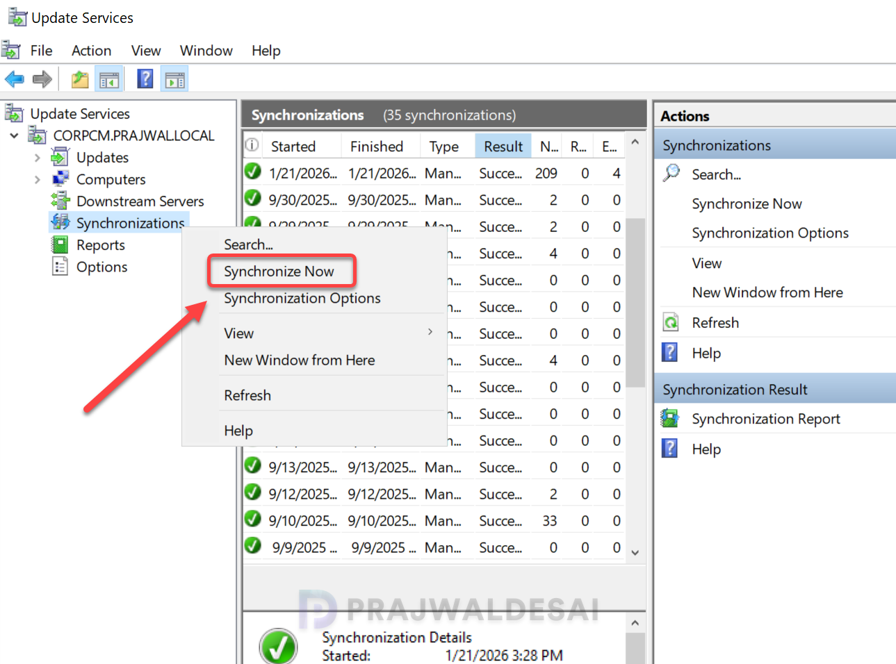 How to Import Updates into WSUS Using PowerShell » Prajwal Desai