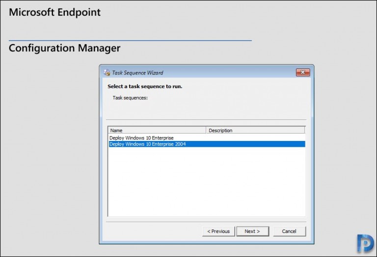 Deploy Windows 10 2004 using SCCM | Configuration Manager