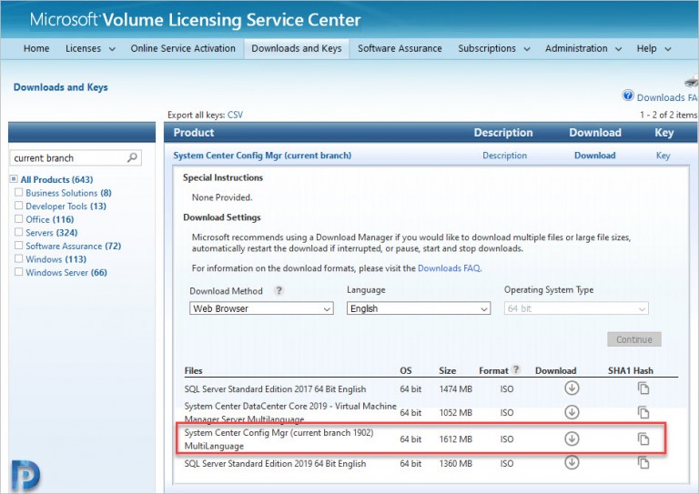 3 Best Methods to Download SCCM Baseline Media » Prajwal Desai