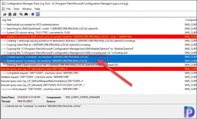 How to Install SCCM Client on Windows Server Core