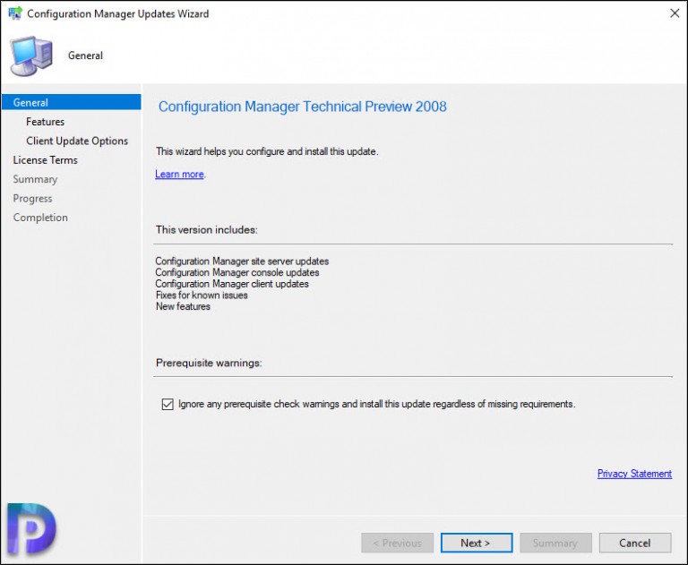 Configuration Manager Technical Preview 2008 » Prajwal Desai