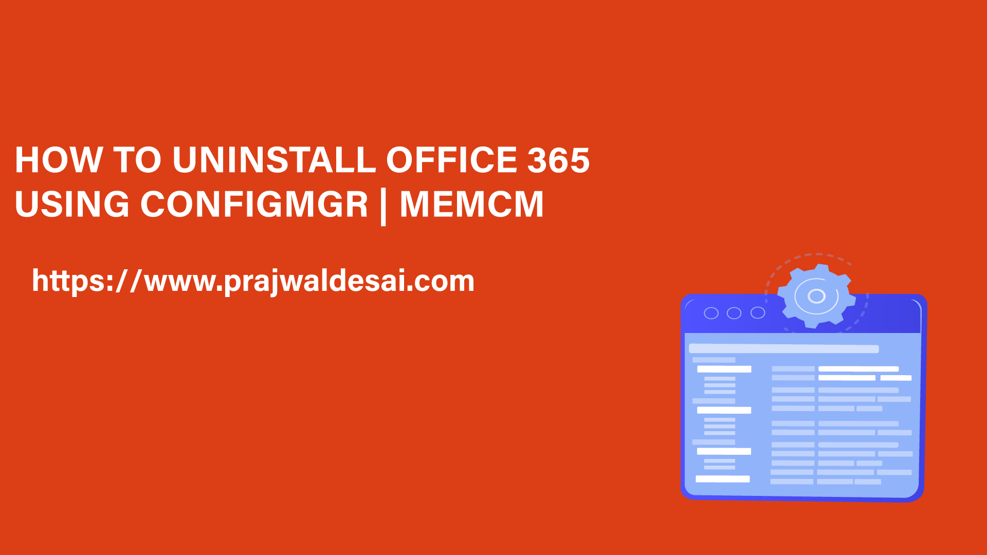 How to Uninstall Office 365 Using ConfigMgr | SCCM