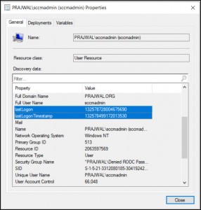 How to find User's Last Logon Time » Prajwal Desai