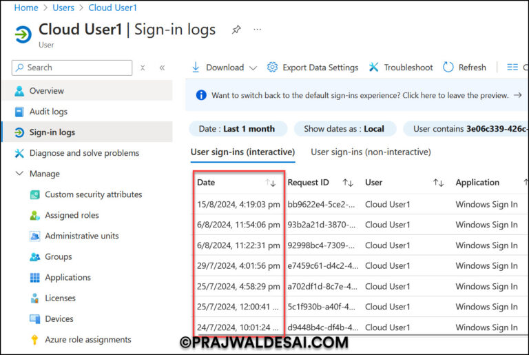 How to find User's Last Logon Time » Prajwal Desai