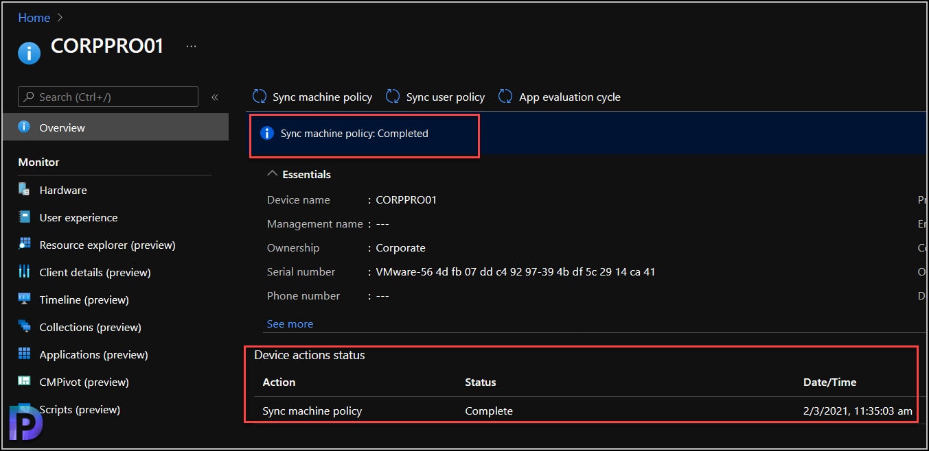 How to Run Device Actions from MEM Admin Center » Prajwal Desai