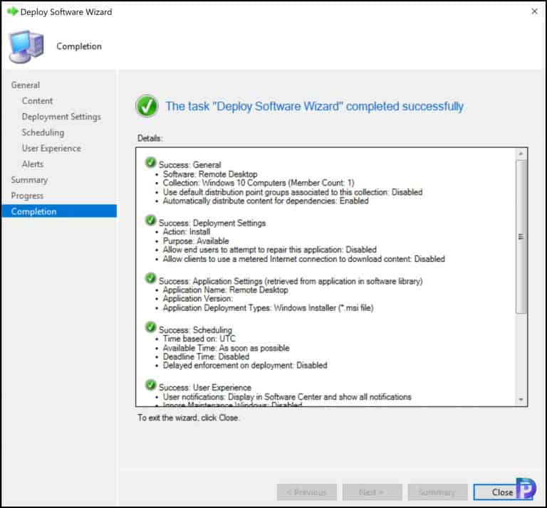 Deploy Remote Desktop Client using SCCM | ConfigMgr