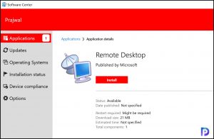 Deploy Remote Desktop Client using SCCM | ConfigMgr