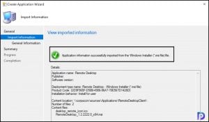 Deploy Remote Desktop Client using SCCM | ConfigMgr