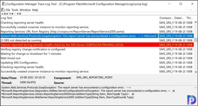 Fix The report server has encountered a configuration error