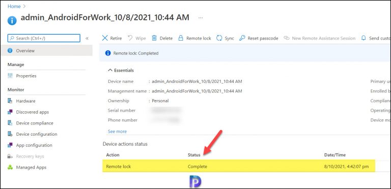 How to Remotely lock devices with Intune [Android, iOS, macOS ...
