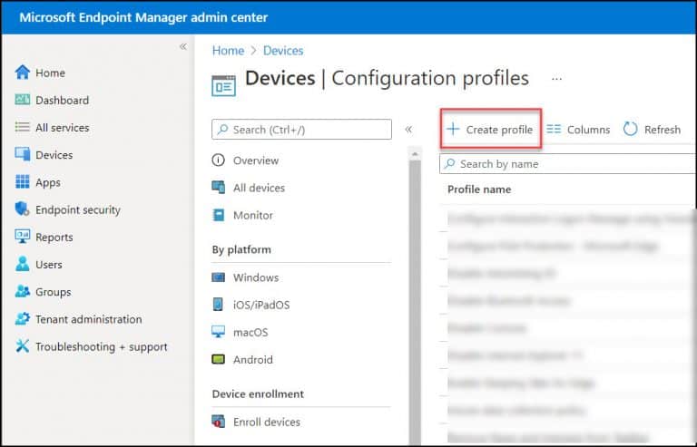 Prohibit Access to Control Panel and PC Settings using Intune