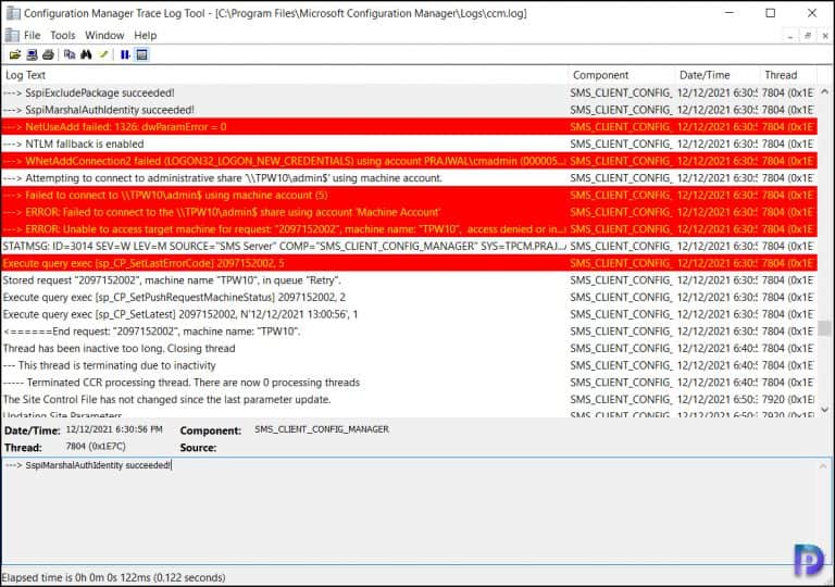 How To Fix ConfigMgr Client Install Error 0000052e
