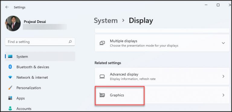 Enable or Disable Hardware Accelerated GPU Scheduling