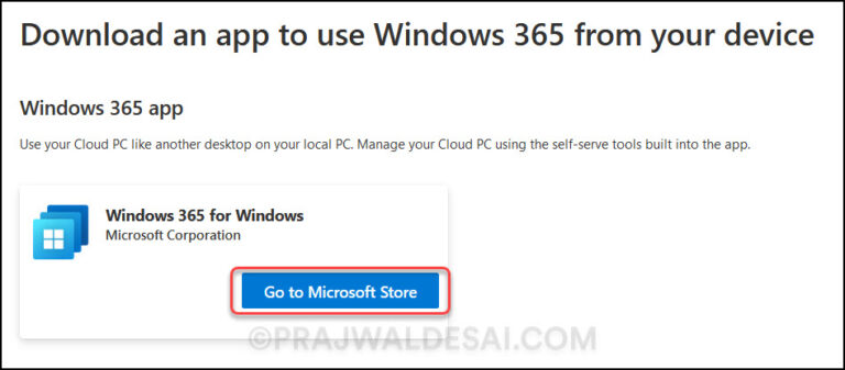 4 Ways to Connect and Access Windows 365 Cloud PC » Prajwal Desai
