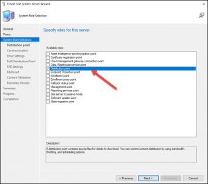 Install ConfigMgr Distribution Point on Windows 11