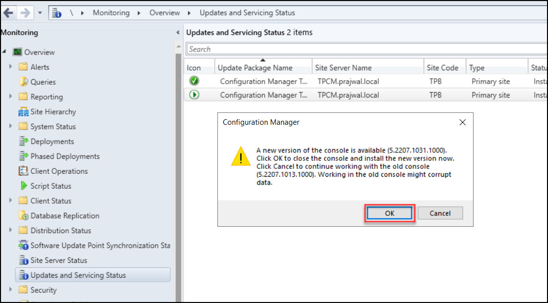 ConfigMgr Technical Preview 2206 New Features and Fixes » Prajwal Desai