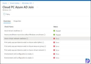 Troubleshoot Cloud PC Connection Errors | Windows 365 » Prajwal Desai
