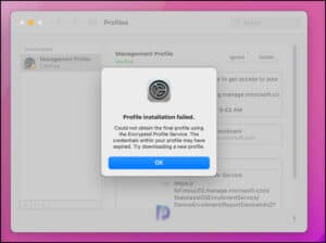 Fix Intune Profile Installation Failed during macOS Enrollment