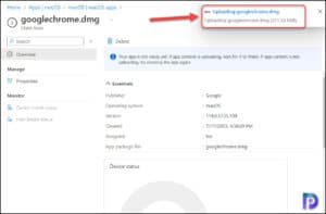 Install Google Chrome on macOS using Intune