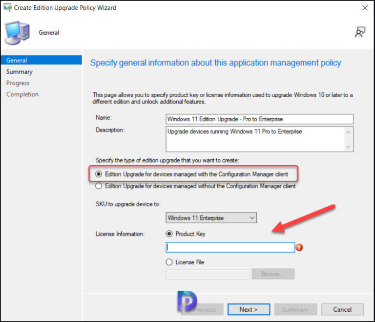 Windows 11 Edition Upgrade Using SCCM Policy » Prajwal Desai