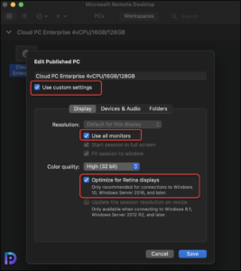 How to Use Multiple Monitors with Windows 365 Cloud PC » Prajwal Desai