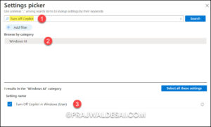 Disable Copilot on Windows 11 using Intune and GPO » Prajwal Desai