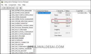 Configuration Manager Service Manager: How to Start & Use it » Prajwal ...