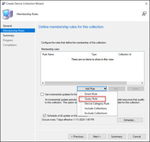 Create SCCM Collection for Co-Managed Devices