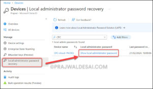Set up Windows LAPS with Intune: A Step-by-Step Guide » Prajwal Desai