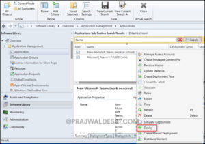 Deploy New Microsoft Teams using SCCM: Easy Guide » Prajwal Desai