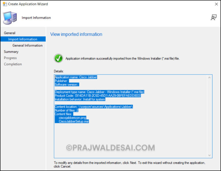 How to Deploy Cisco Jabber Using SCCM (ConfigMgr) » Prajwal Desai