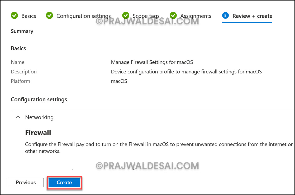 How to Configure macOS Firewall Settings with Intune » Prajwal Desai