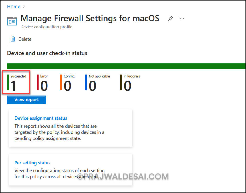 How to Configure macOS Firewall Settings with Intune » Prajwal Desai