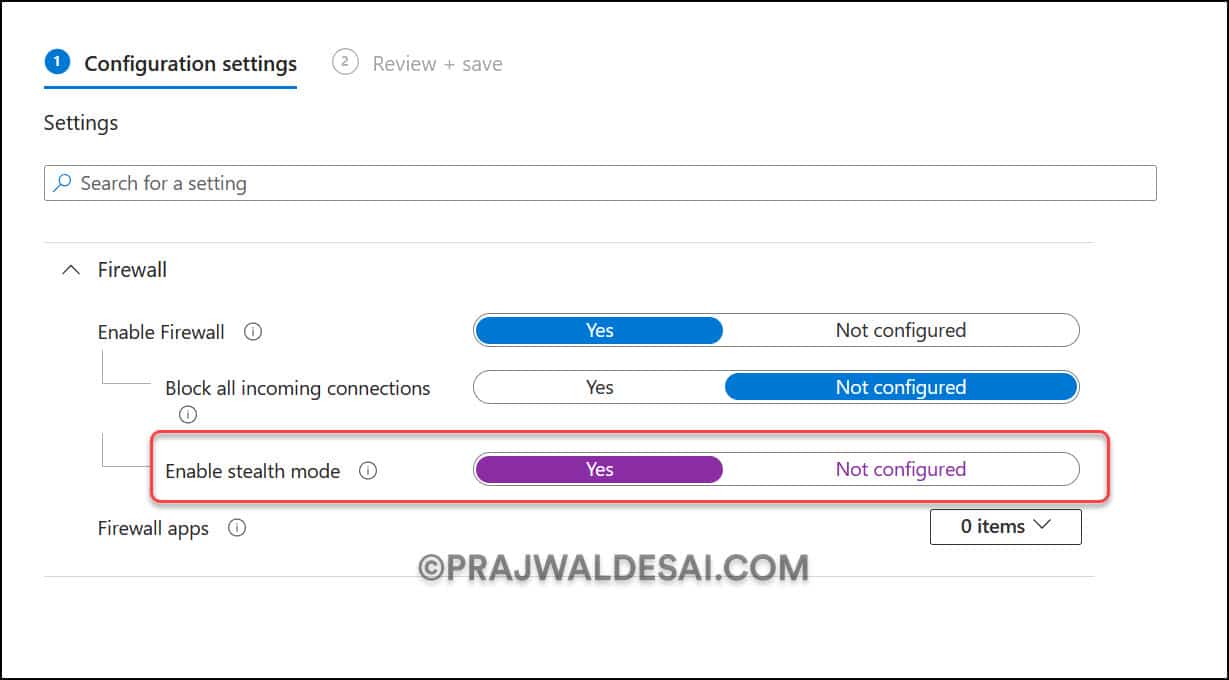 Enable Stealth Mode on macOS using Intune » Prajwal Desai