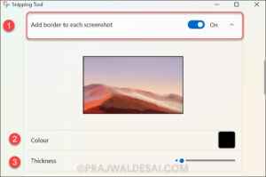 How to Add a Border to Screenshot in Snipping Tool Easily
